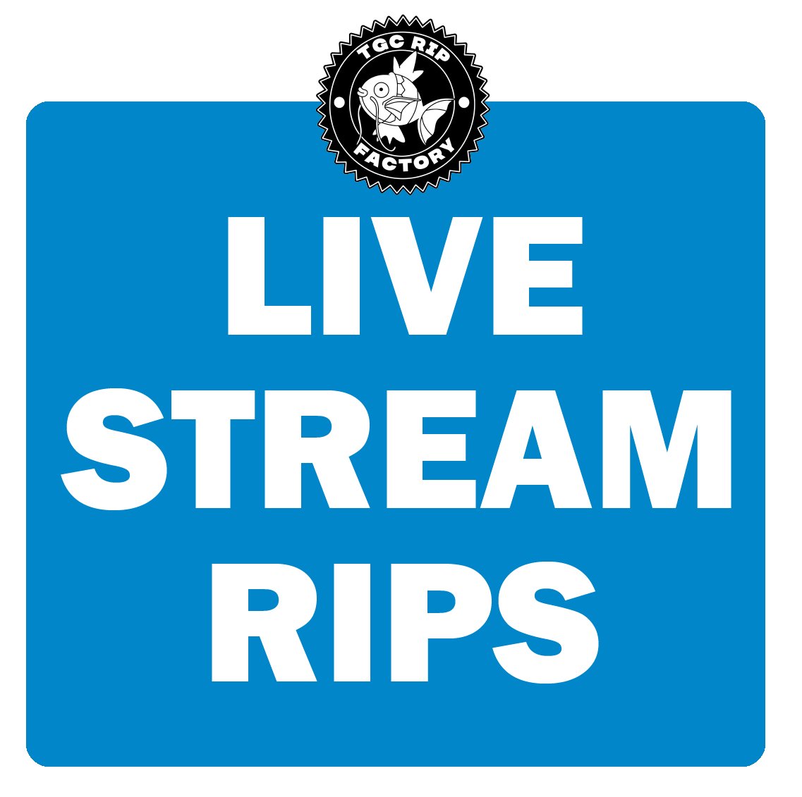 LIVE STREAM RIPS – Page 2 – TCG Rip Factory