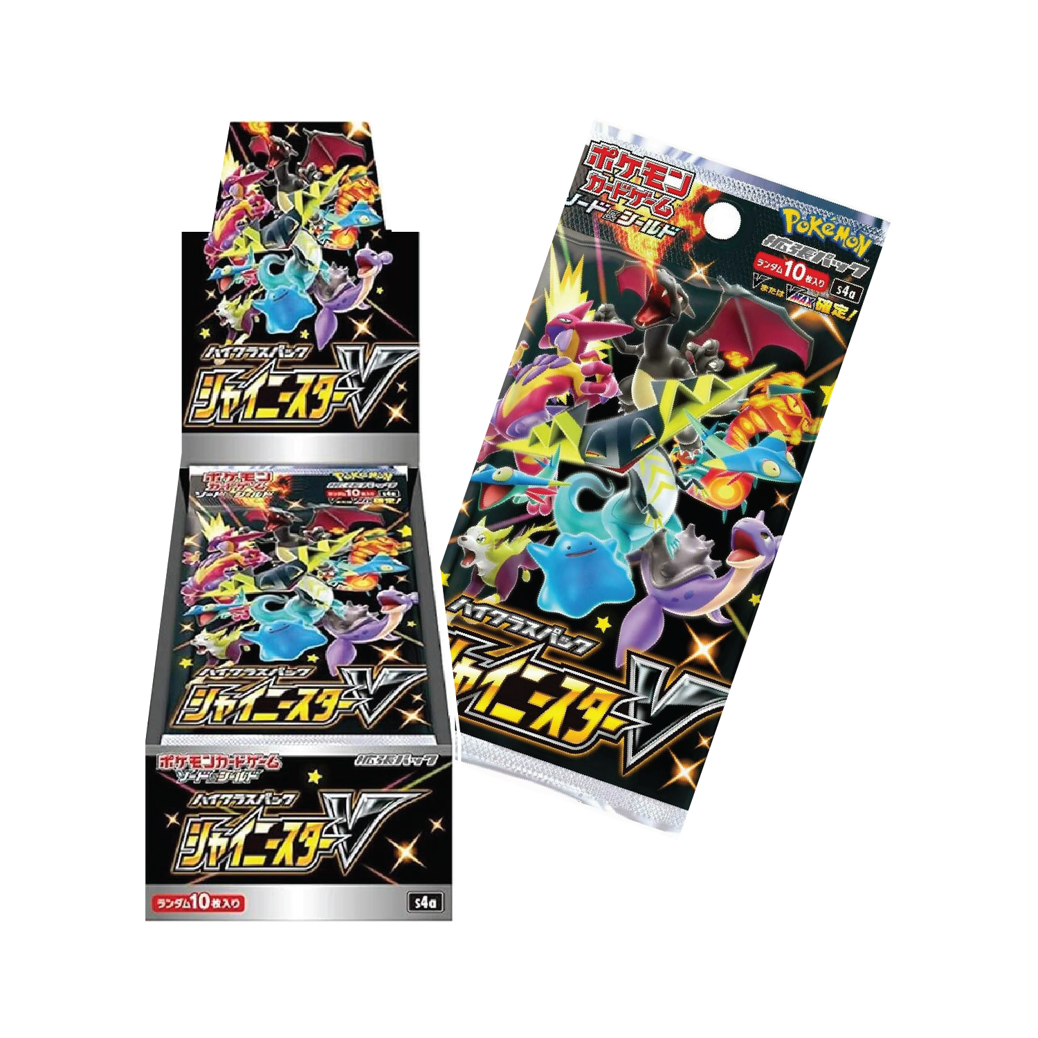 Pokémon TCG | Shiny Star V - Booster Box (Japanese, 10 Booster Packs ...