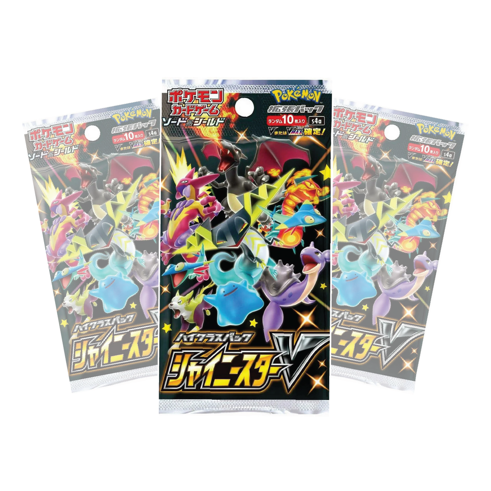 Pokémon TCG | Shiny Star V - Booster Box (Japanese, 10 Booster Packs ...