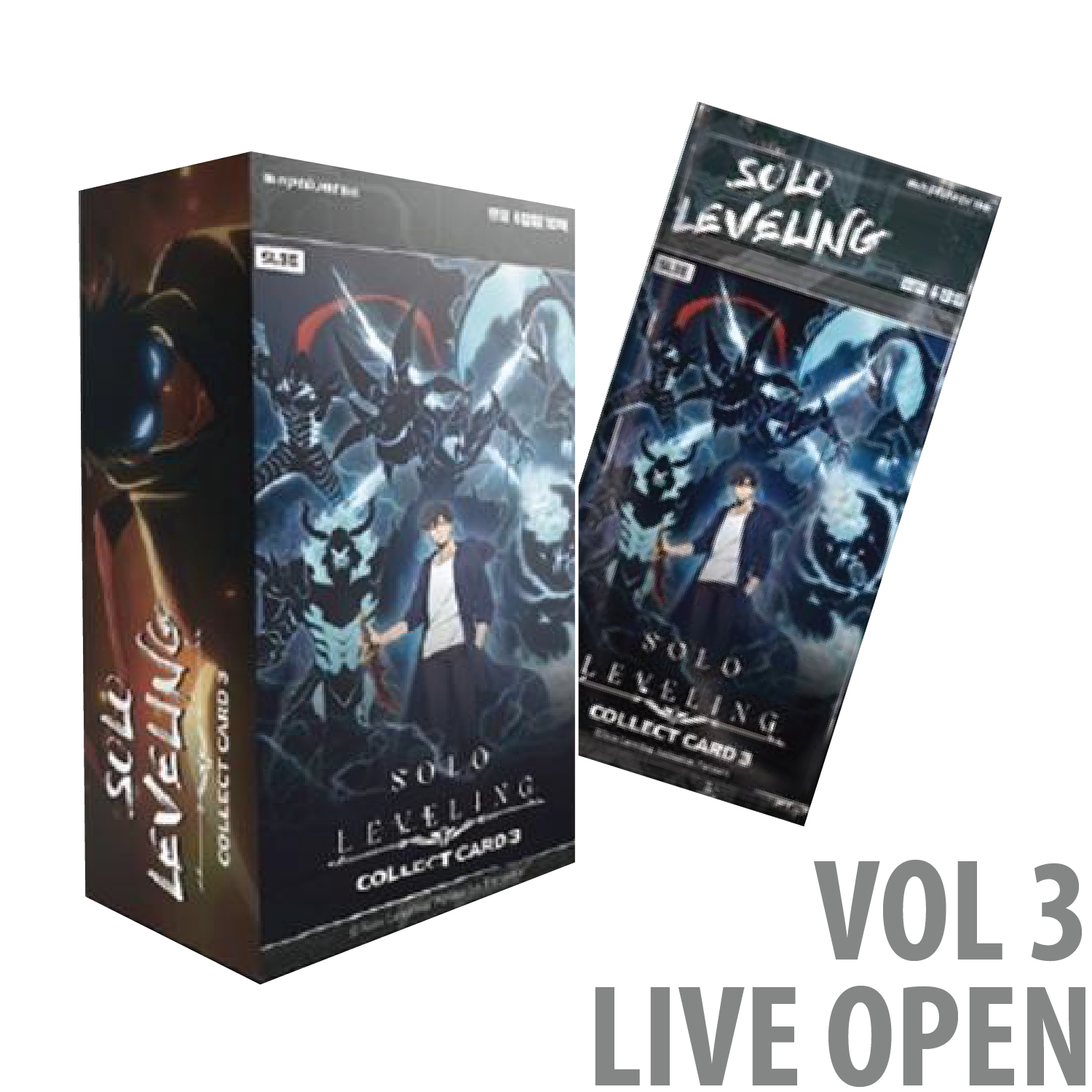 Solo Leveling Booster Box V1 or V2 (Mapniverse SL1E / SL2E, Korean ...